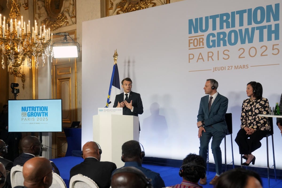 𝐒𝐮𝐦𝐦𝐢𝐭 𝐚𝐠𝐚𝐢𝐧𝐬𝐭 𝐦𝐚𝐥𝐧𝐮𝐭𝐫𝐢𝐭𝐢𝐨𝐧 𝐢𝐧 𝐏𝐚𝐫𝐢𝐬: 𝐝𝐨𝐧𝐚𝐭𝐢𝐨𝐧𝐬 𝐚𝐧𝐧𝐨𝐮𝐧𝐜𝐞𝐝 𝐛𝐮𝐭 𝐭𝐡𝐞 ...